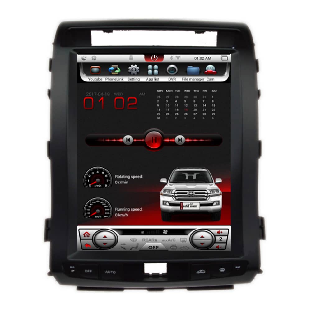 Android screen for land cruiser 2016 ~ 2018 - CARTUNES