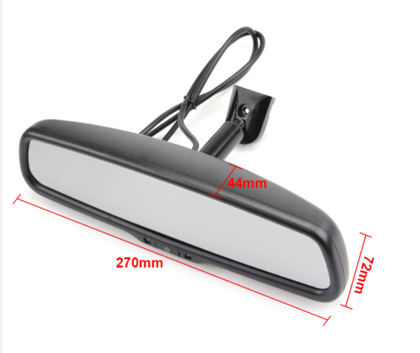 Rear view mirror with tailgate camera for Dodge Ram - CARTUNES