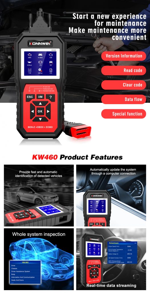 Full system scanner for Mercedes Benz cars - CARTUNES