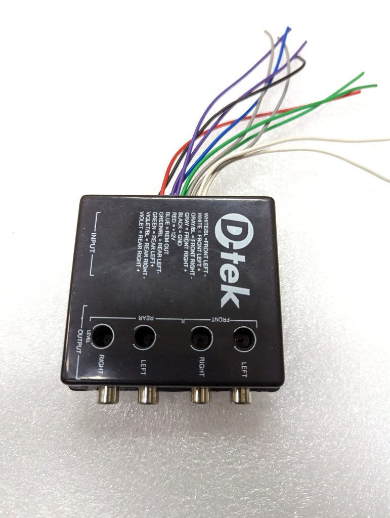Audio level converter - 4 Channel - CARTUNES